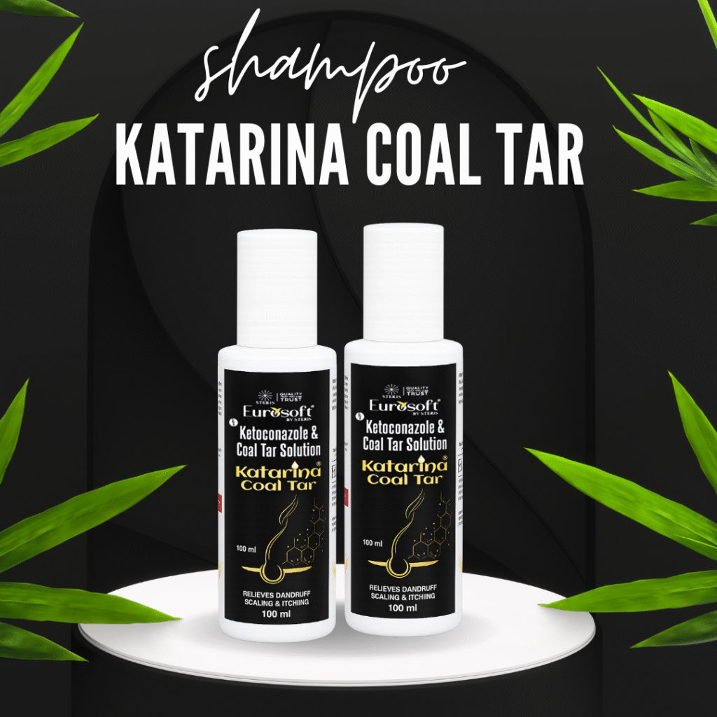 Ketoconazole Coal Tar Shampoo for Dandruff & Scalp Psoriasis - Order Steris